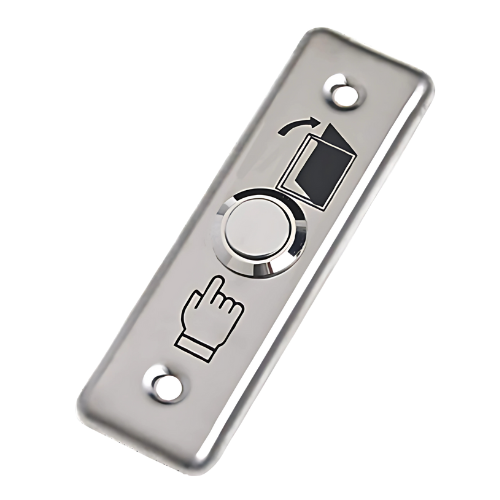 1x3 Metal Push Button | TimeWatch Infocom